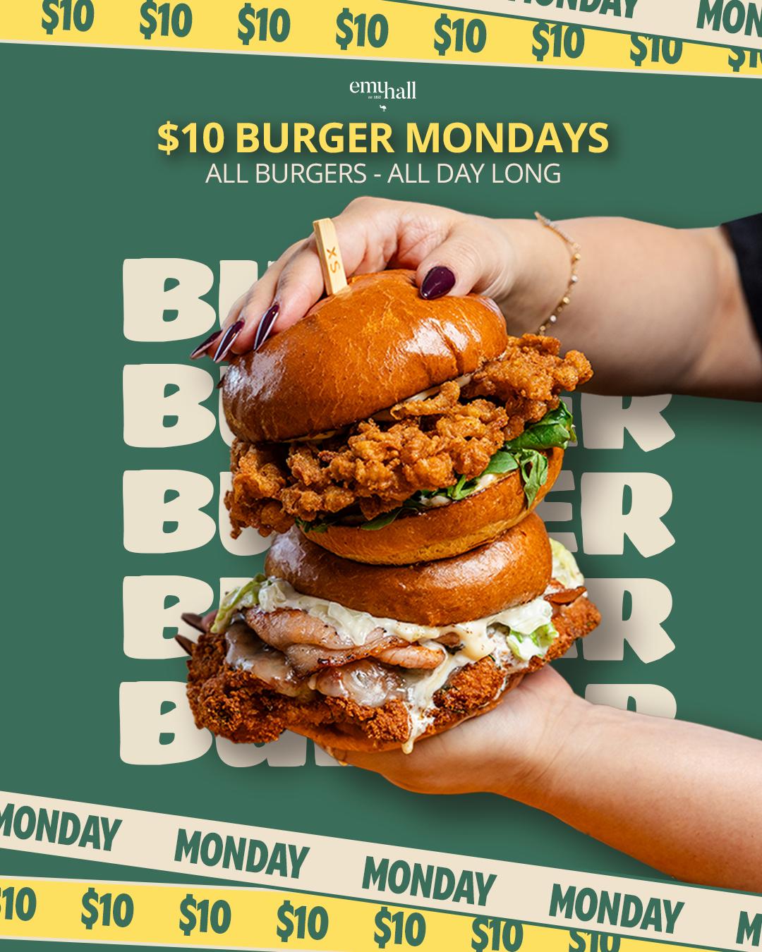 What’s On – Emu Hall – Café, Restaurant, Bar & Kitchen